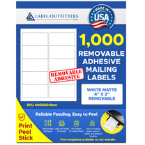 Avery 5163 Label Template - Removable Adhesive Labels